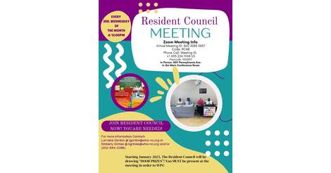 Resident Council Meeting Information (12/04/2024) - News Archives ...